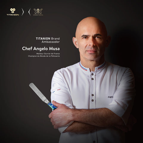 (MORPH) Titanium Spatula - MOF Chef Angelo Musa Limited Edition – TITANION