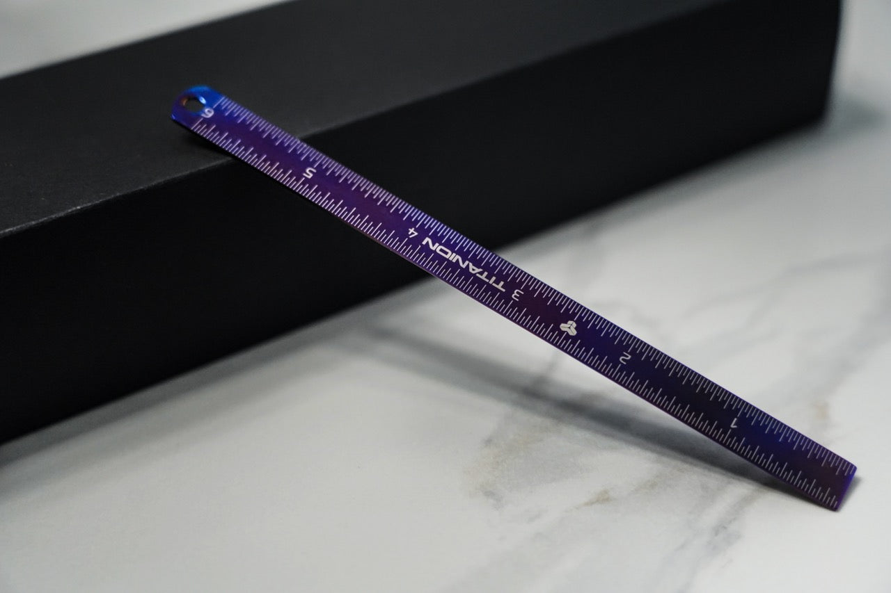 Titanium Ruler - 15cm / 6" – TITANION