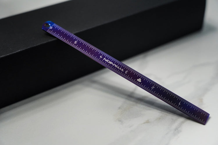 Titanium Ruler - 15cm / 6" – TITANION