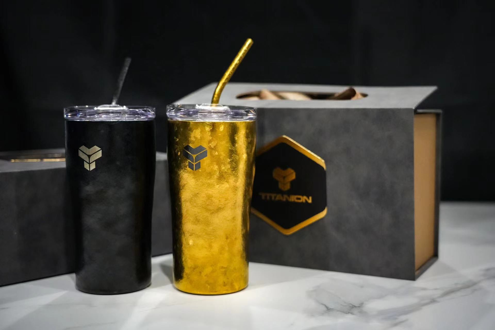 Titanium Tumbler Set - Double Layer Vacuum Sealed – TITANION