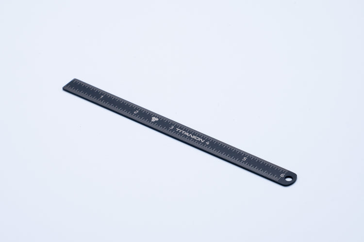 Titanium Ruler - 15cm / 6" – TITANION